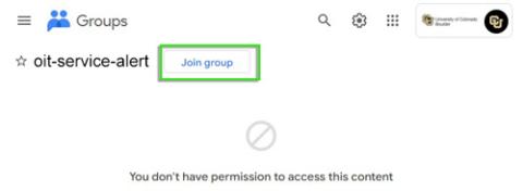 Service Alerts - Subscribe & Unsubscribe | Office of Information Technology