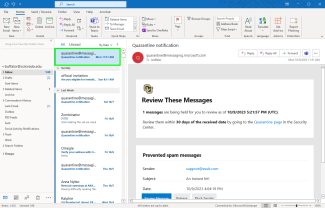 Microsoft Outlook Desktop - Create an Inbox Rule for Microsoft Defender ...