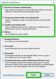 Clear the Web Browser Cache - Internet Explorer 10 & 11 | Office of ...